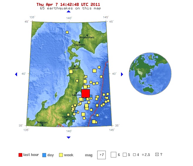 MAJOR EARTHQUAKE HITS JAPAN, BLACKOUTS IN SENDAI AND FUKUSHIMA | CRISISBOOM